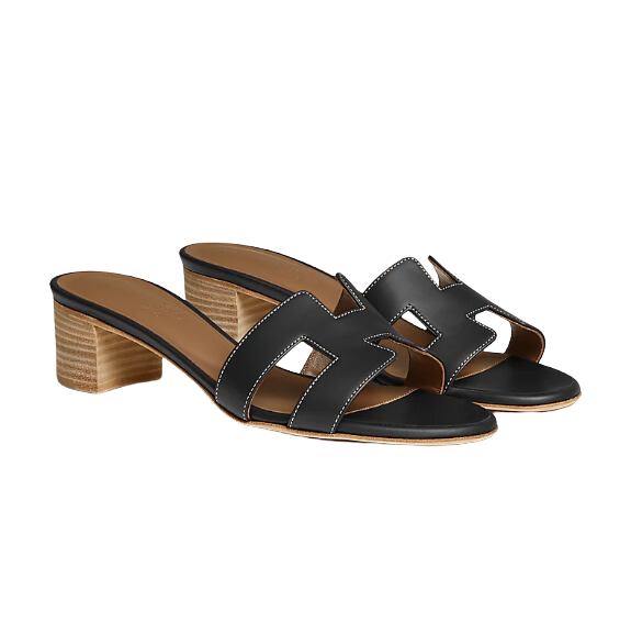 High Heel Sandal with Signature Cut-Out | ELIS PARIS